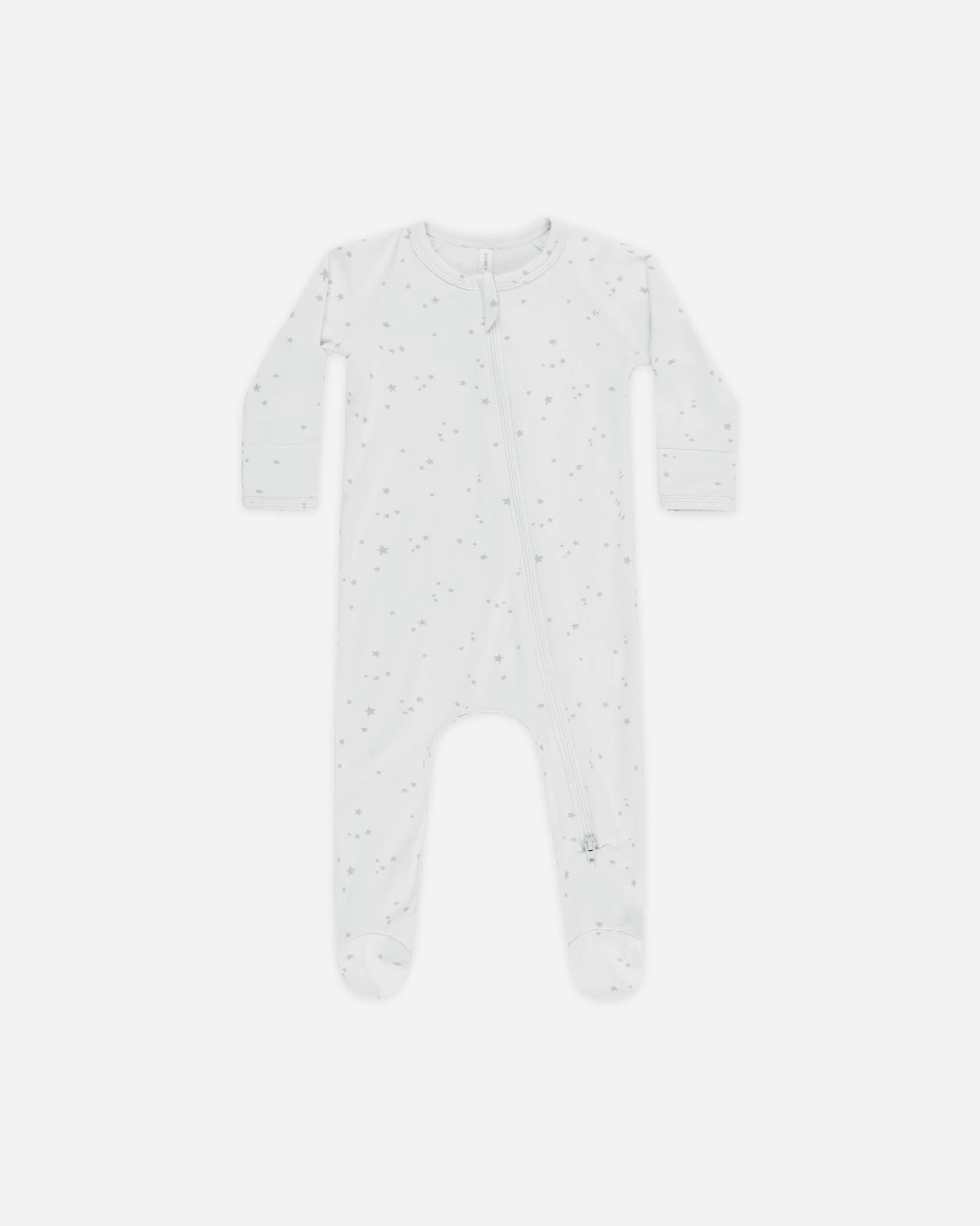 Modal Zip Footie Stars Fog – Quincy Mae