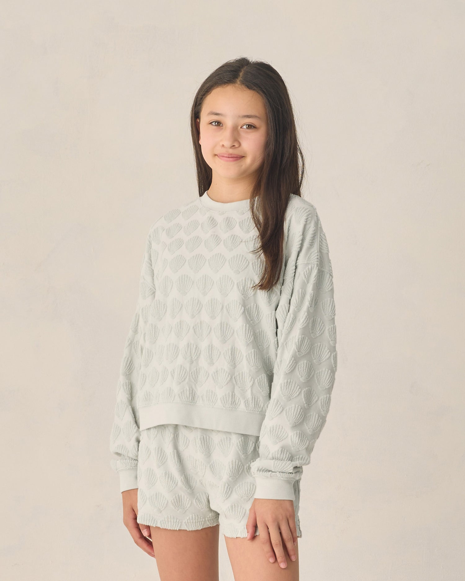 Teen Karli Set Seashell Terry – Rylee + Cru