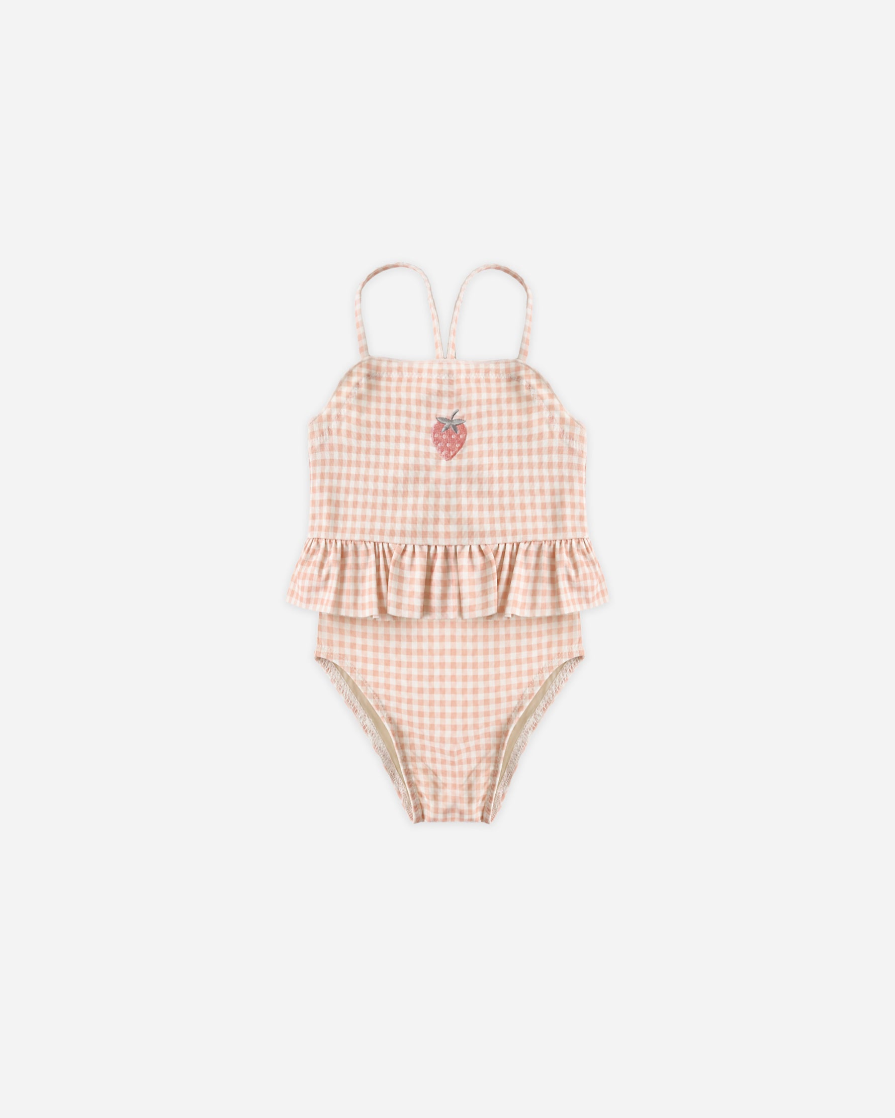 Tori Skirted One-Piece Petal Gingham – Rylee + Cru