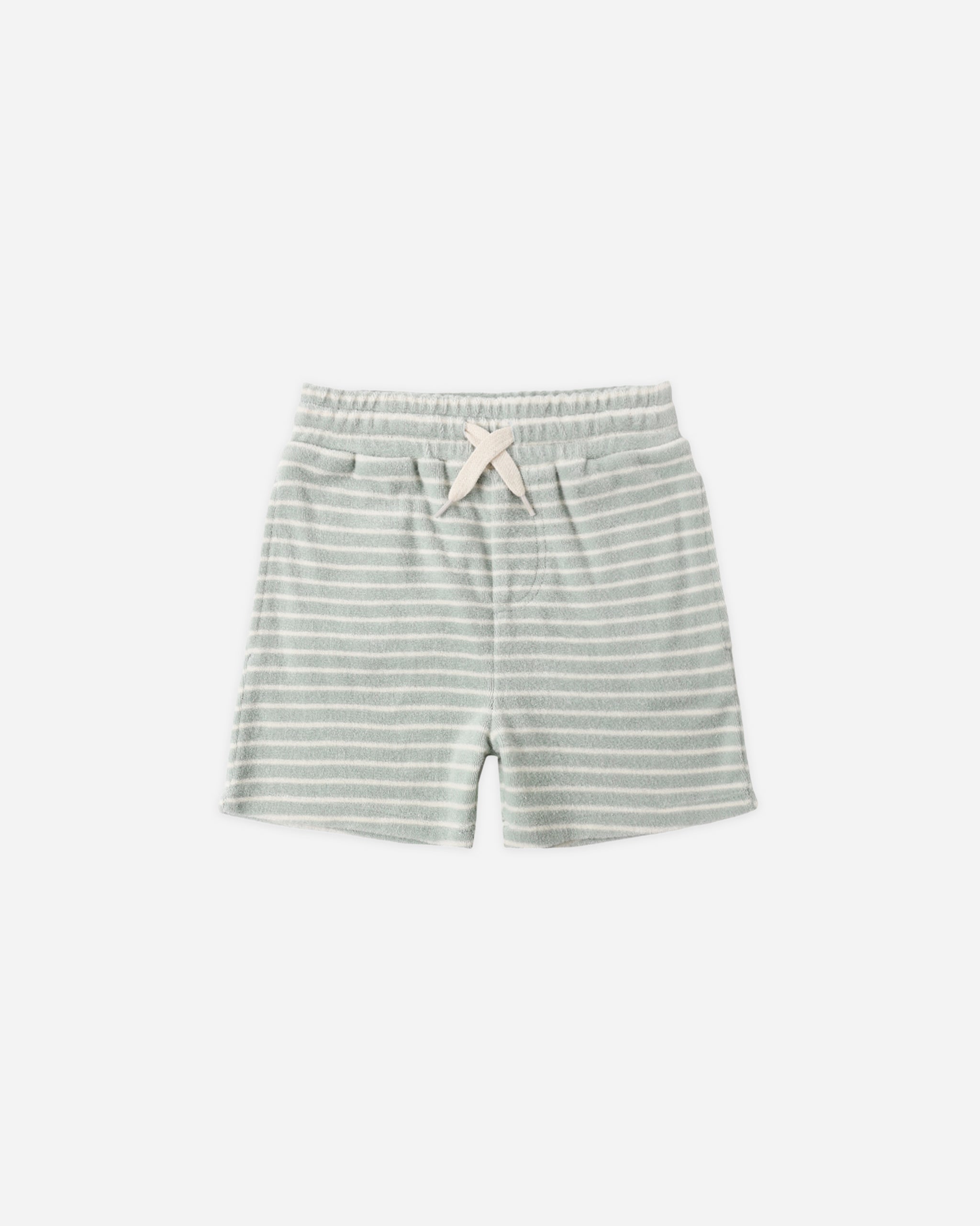 Terry Boys Short Seafoam Stripe – Rylee + Cru