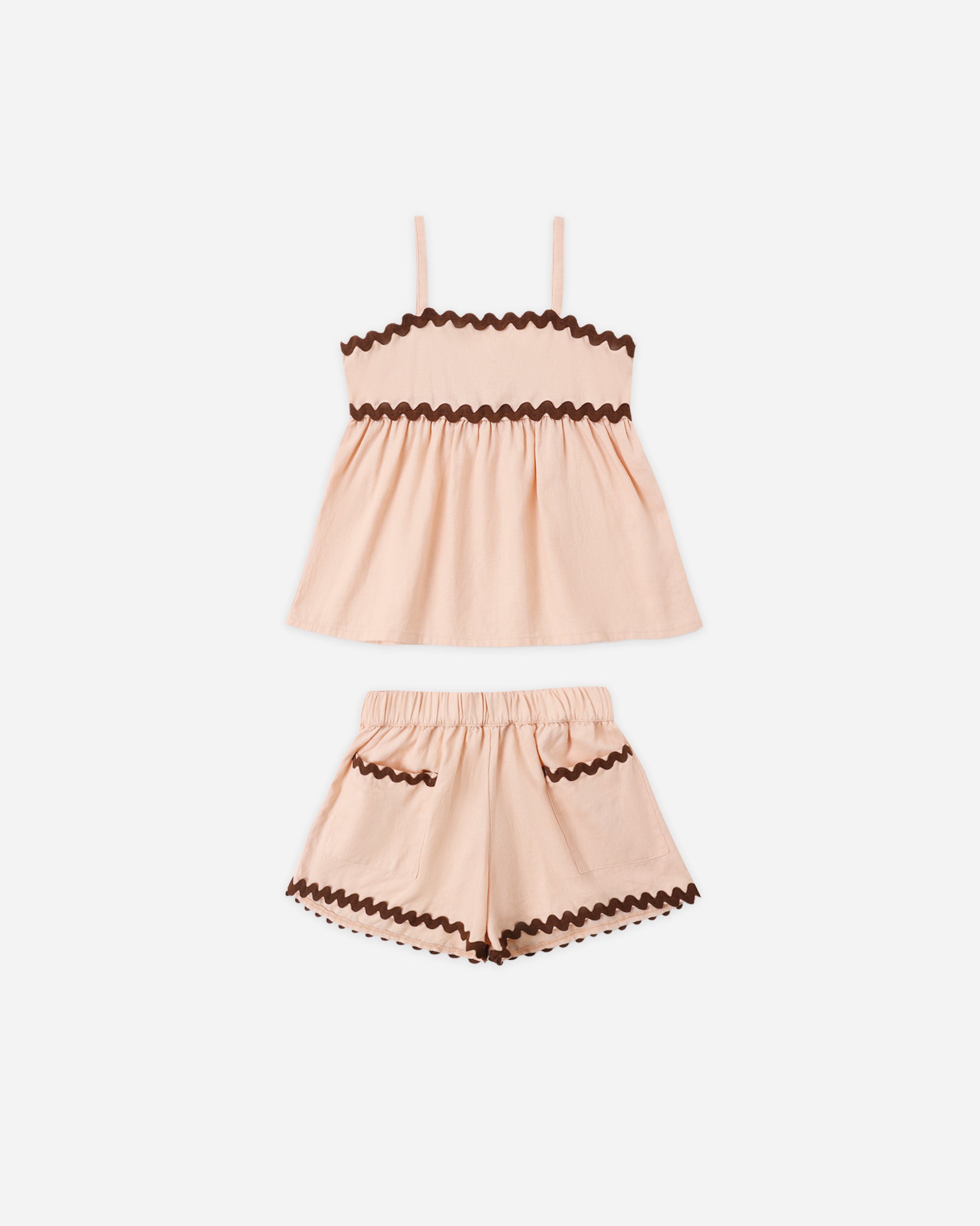 Ric Rac Set Blush – Rylee + Cru