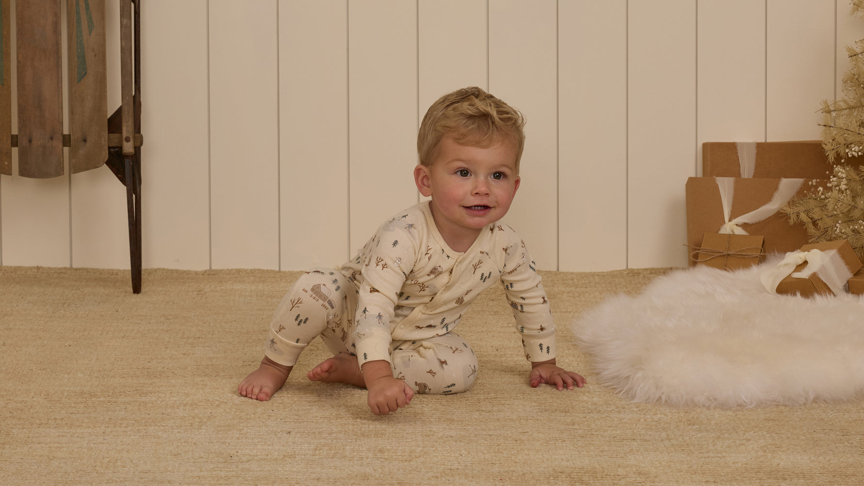 Rylee + Cru || Baby Christmas Pajamas